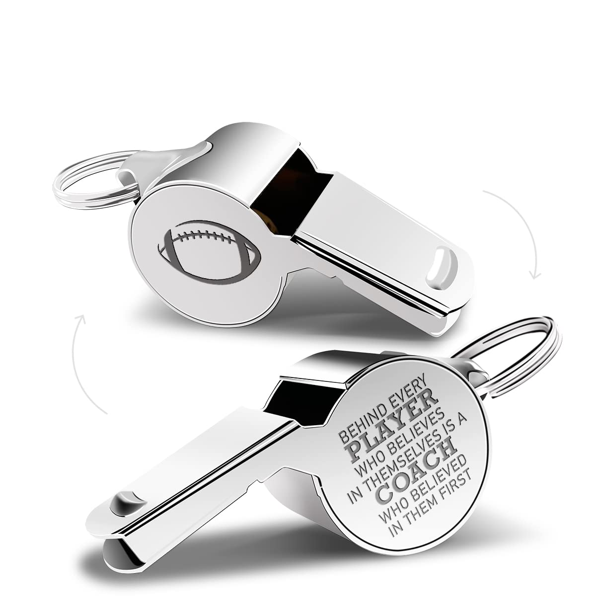 Amazon.com : Whistle Football Coach Gifts Whistle for Coaches Teachers ...