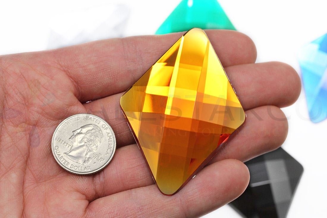 Asymmetric Mutation Strategy Game Allstarco 30mm Gold Topaz Acrylic ...