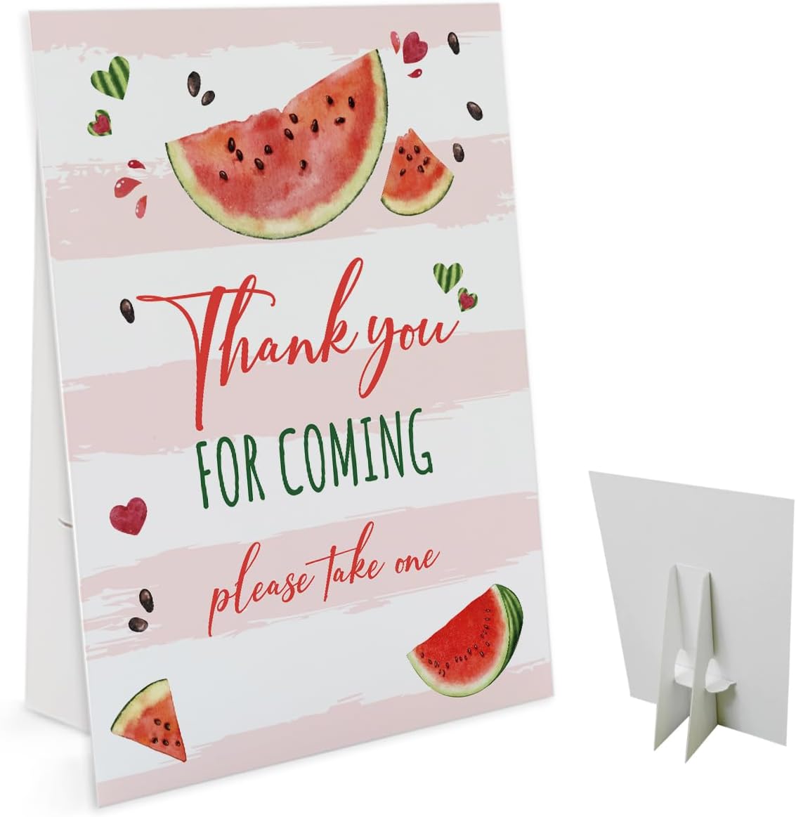 Amazon.com: Thank You For Coming Please Take One Sign(8 x 11 Inch Table ...