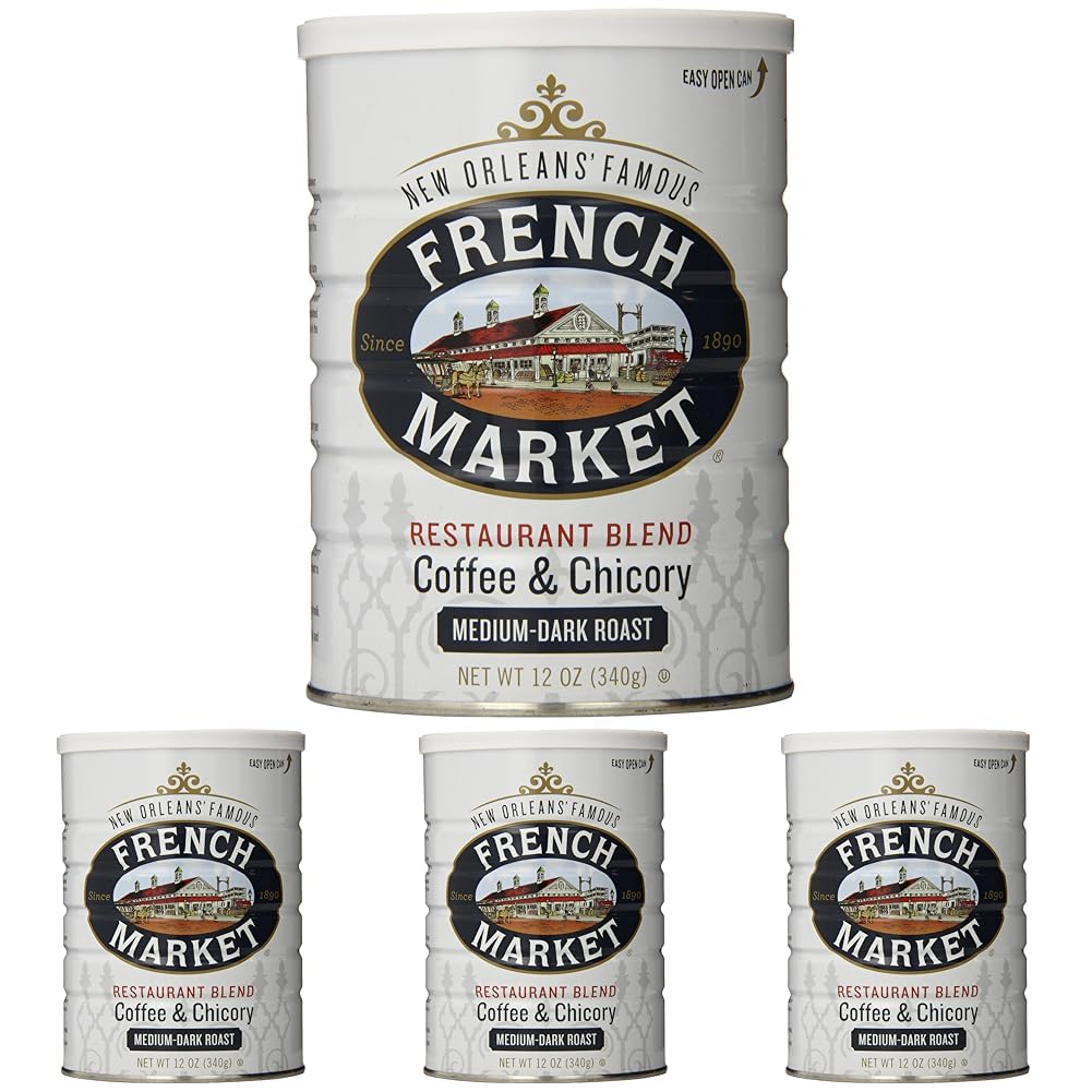 Amazon.com : French Market Coffee, Coffee & Chicory Restaurant Blend ...