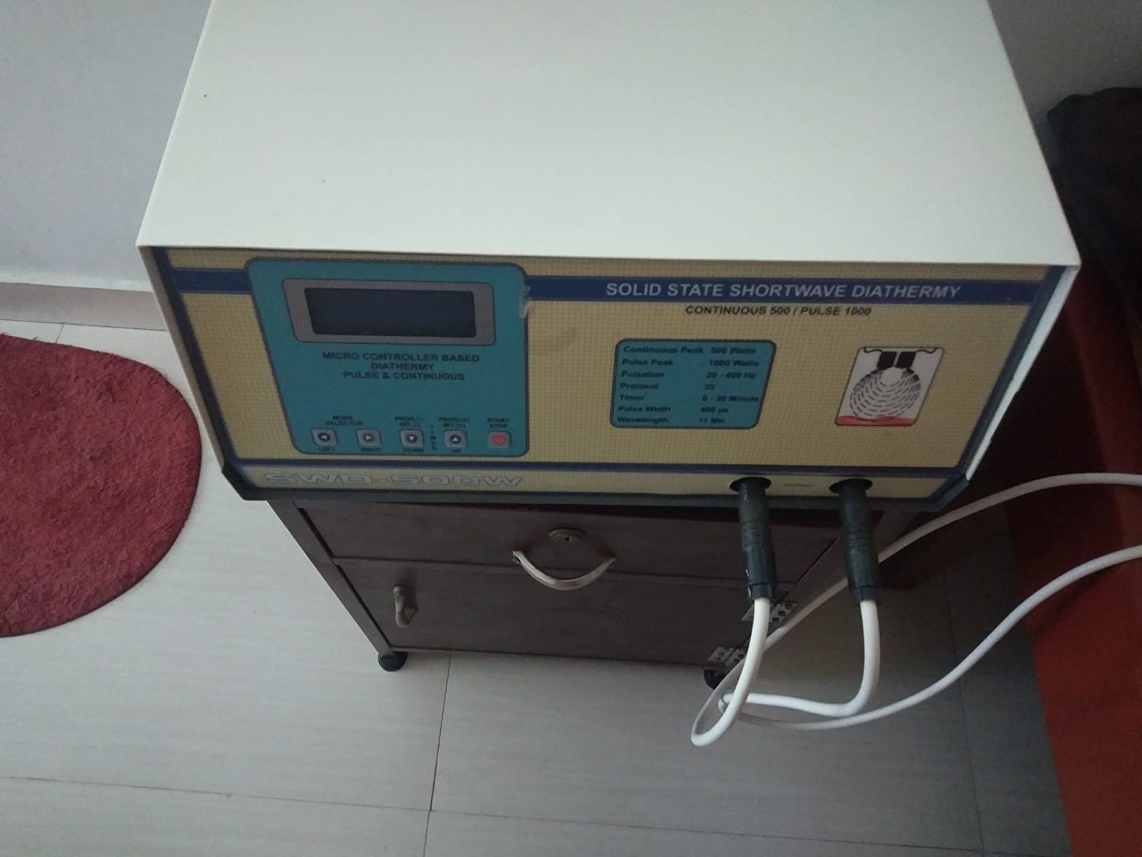 Physiowell Physio Therapy Shortwave Diathermy 500 W Physiotherapy ...