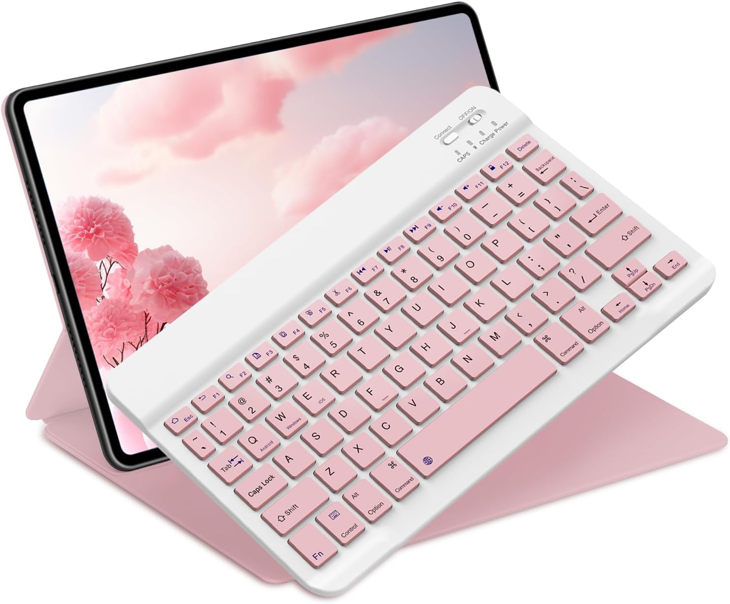 Amazon.com: Bluetooth Keyboard for iPad 10th Generation, iPad Pro 13/12 ...