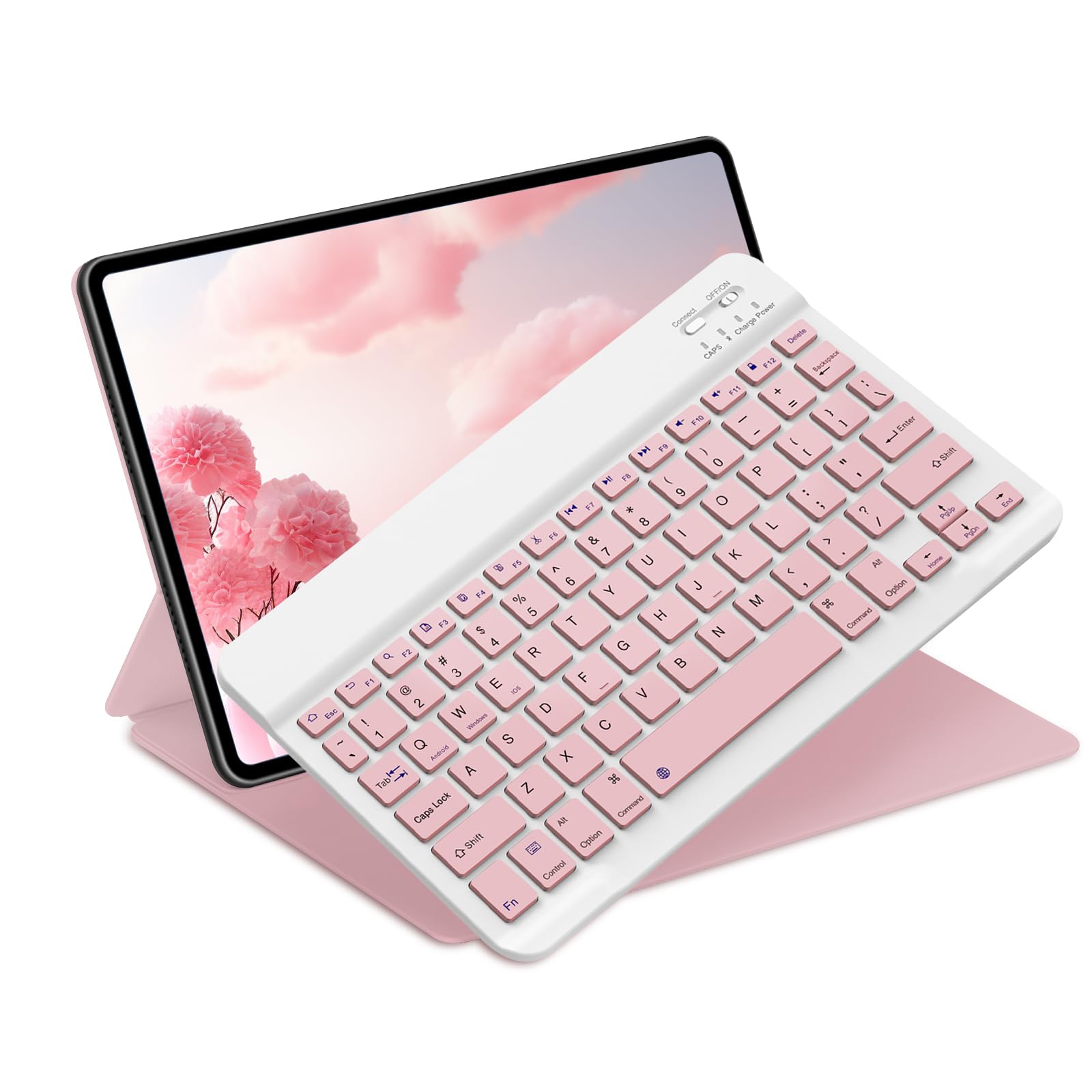 Amazon.com: Teclado Bluetooth para iPad de 10ª generación, iPad Pro 13/12/11/10/9/8/7 pulgadas ...