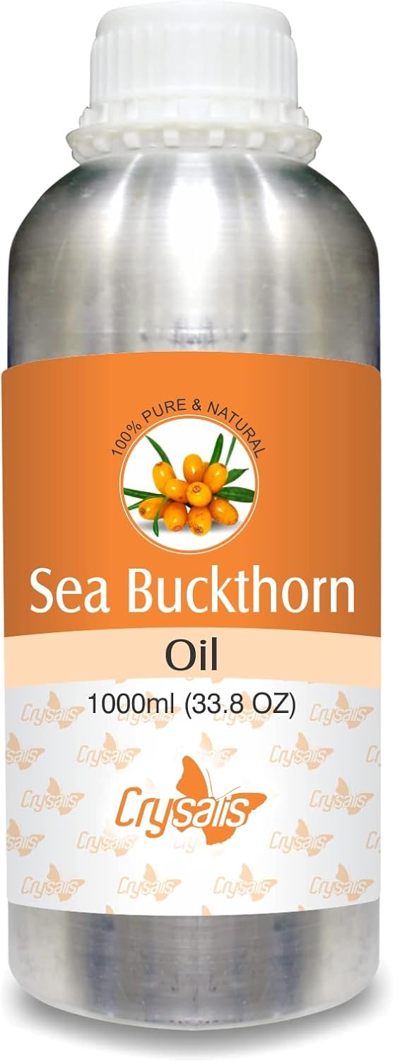 Crysalis Sea Buckthorn(Hippophae Rhamnoides L) Oil |100% Pure & Natural Undiluted Essential ...