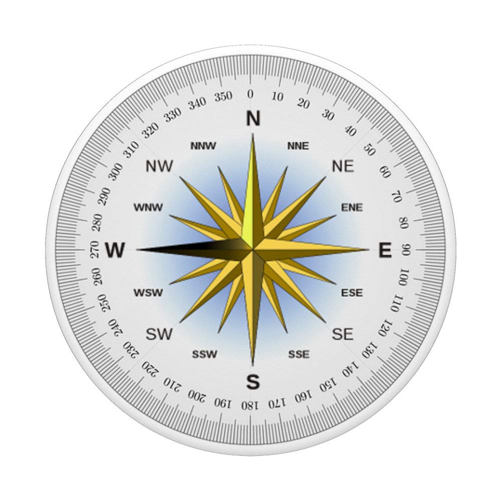 Rose Compass With Bearing