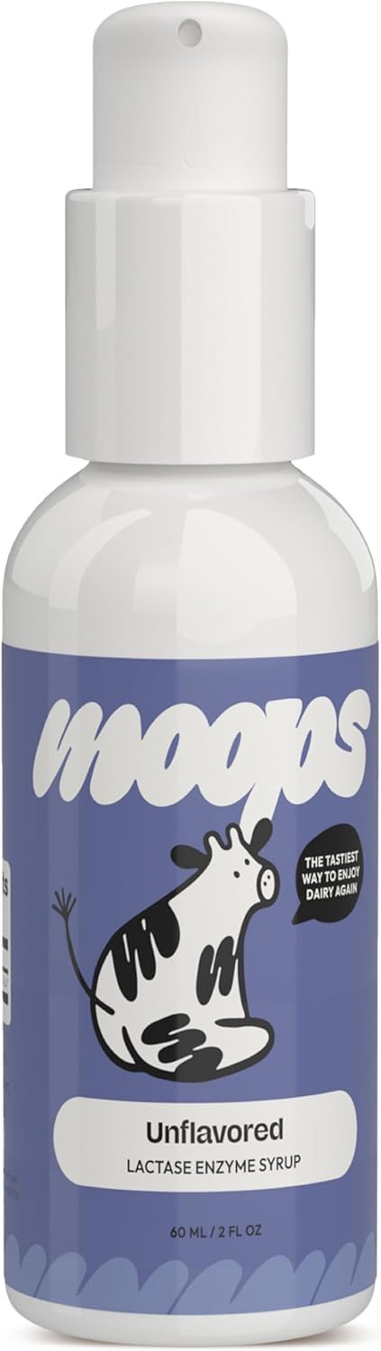 Amazon.com: Moops Lactase Enzyme Drops 2oz – Delicious Unflavored ...