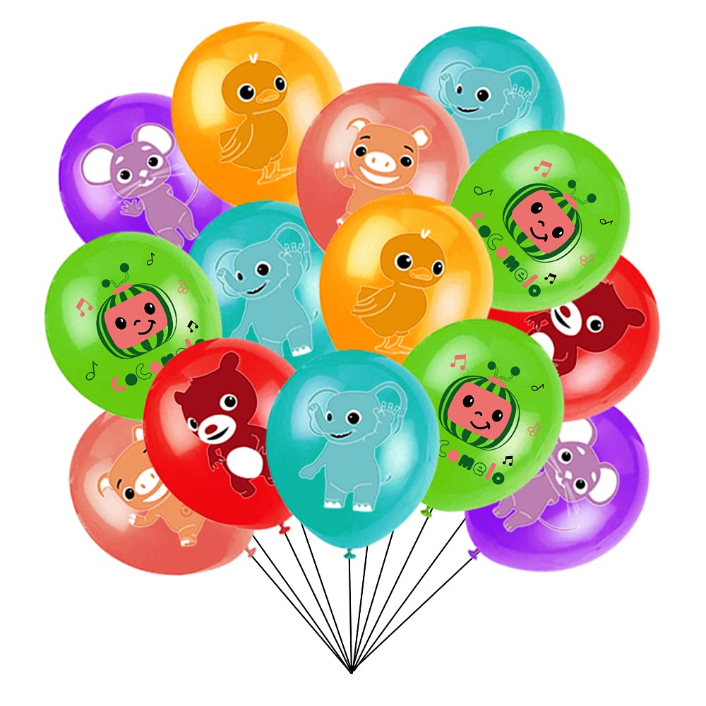 Buy Cocomelon Birthday Party Supplies,24Pcs Cocomelon Party Balloons ...