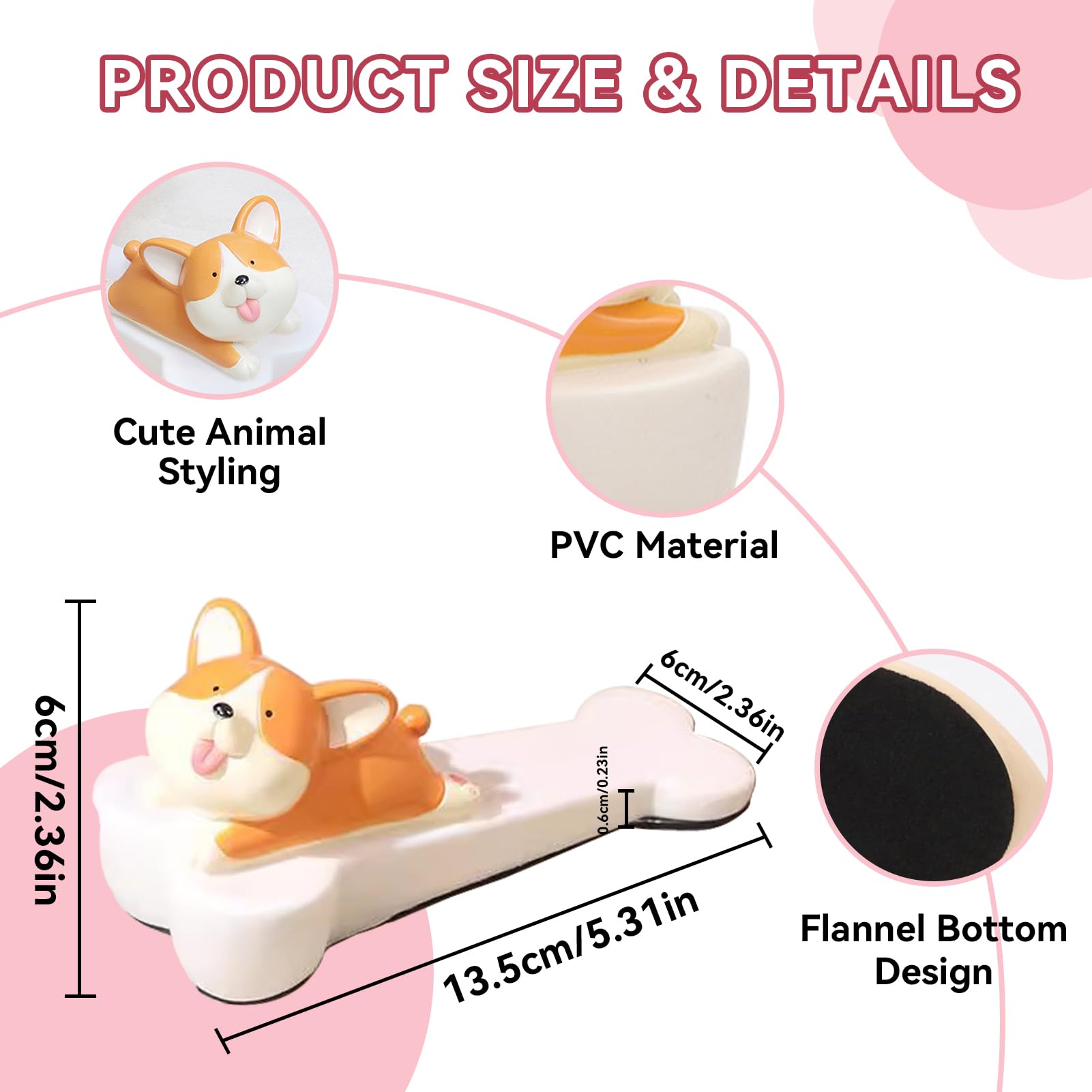 Snapklik.com : Door Stoppers, Animal Door Stopper, Cute Door Stops ...