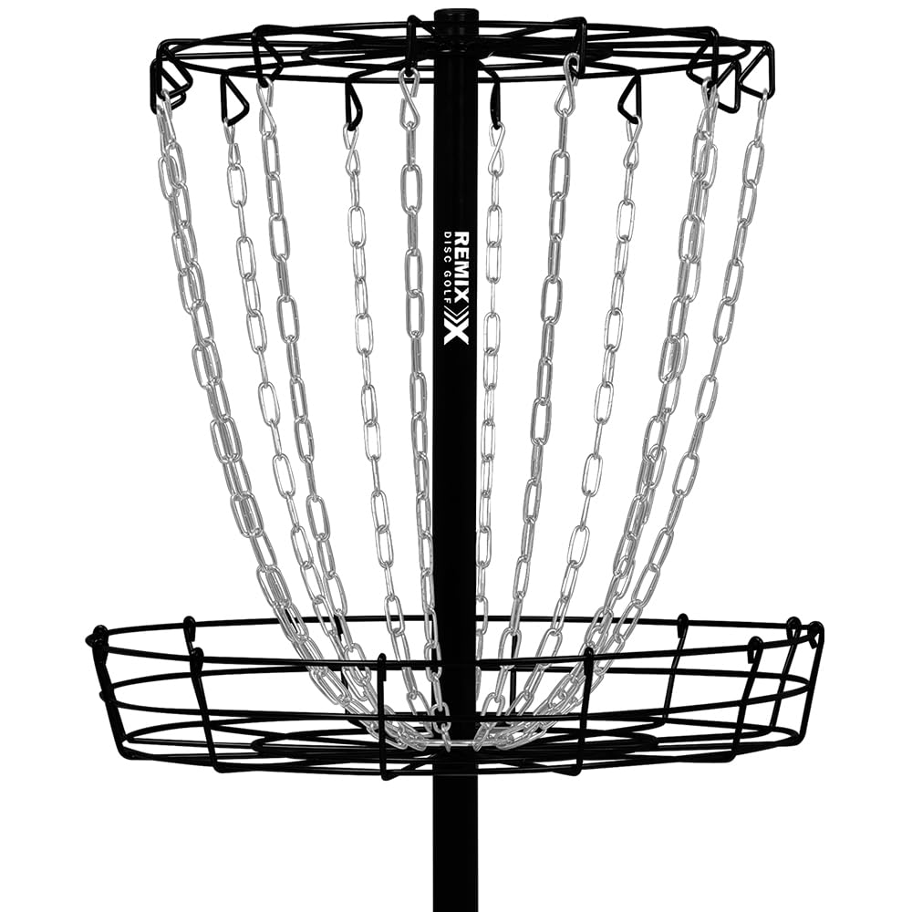 Snapklik.com : Remix Single Chain Practice Basket For Disc Golf