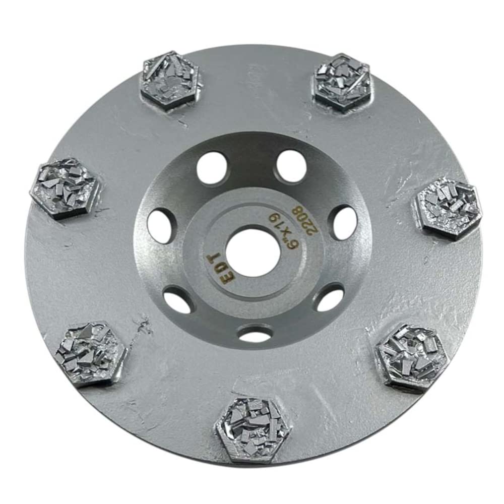 Snapklik.com : 6" PCD Grinding Wheel For Epoxy, Glue, Mastic And Paint ...