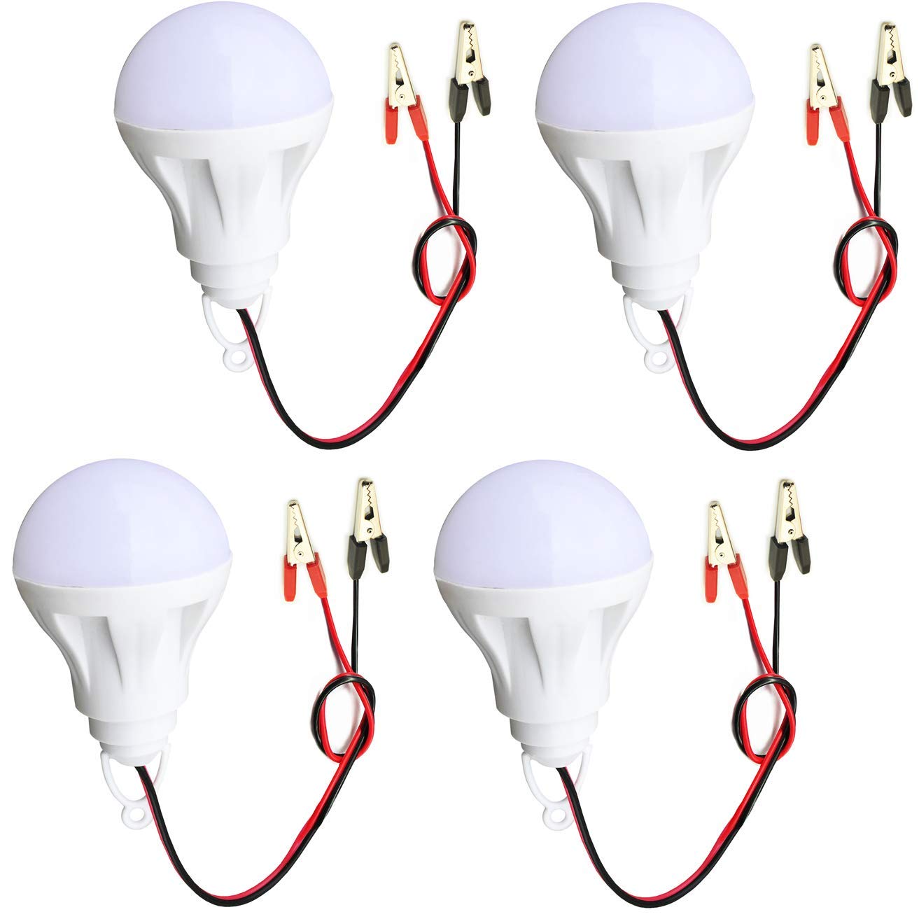 Buy ambert 5 Watt 12 Volt SMD Led Bulb With Crocodile Clip Pack Of 4 ...