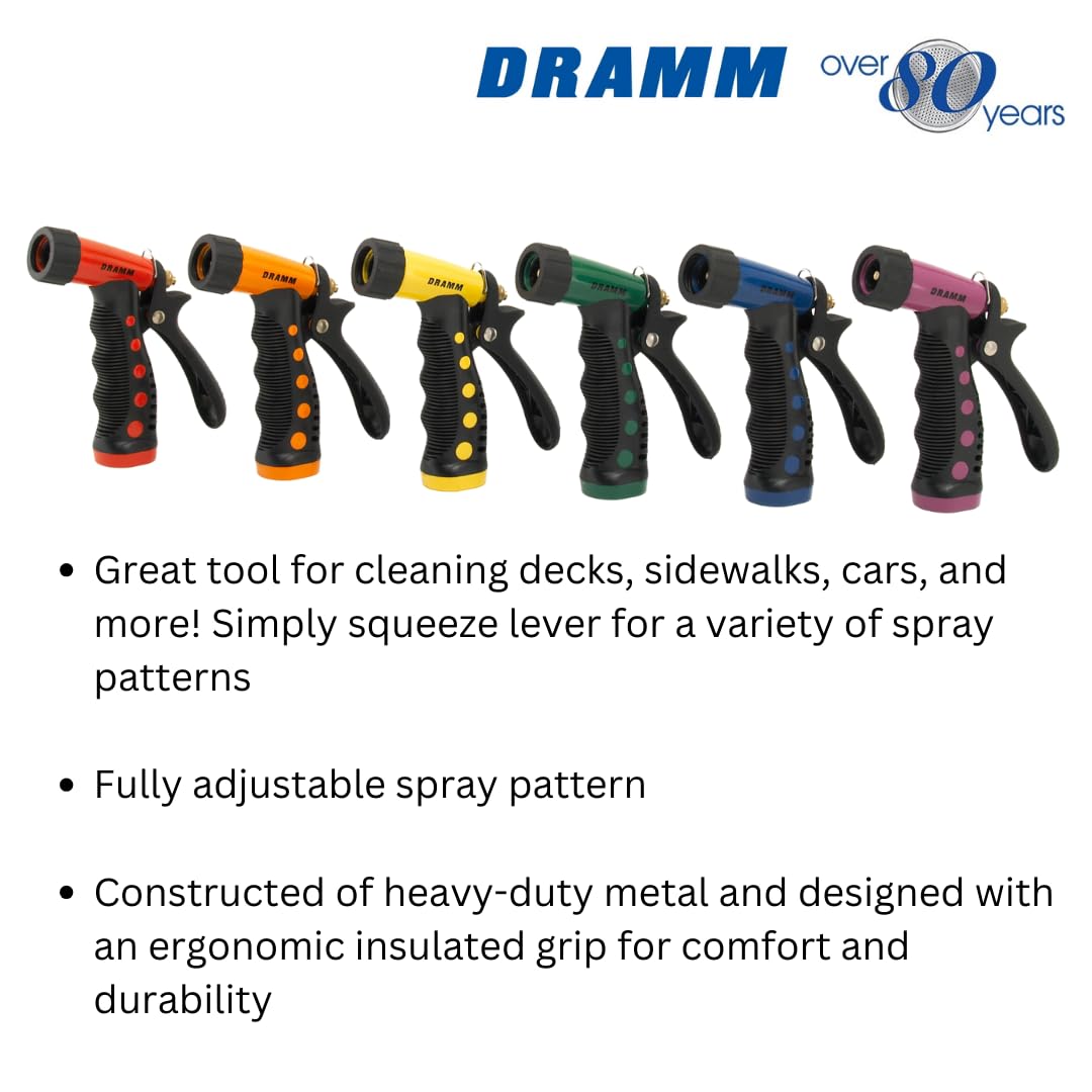 Snapklik.com : Dramm ColorStorm Premium Pistol Spray Nozzle Heavy-Duty ...