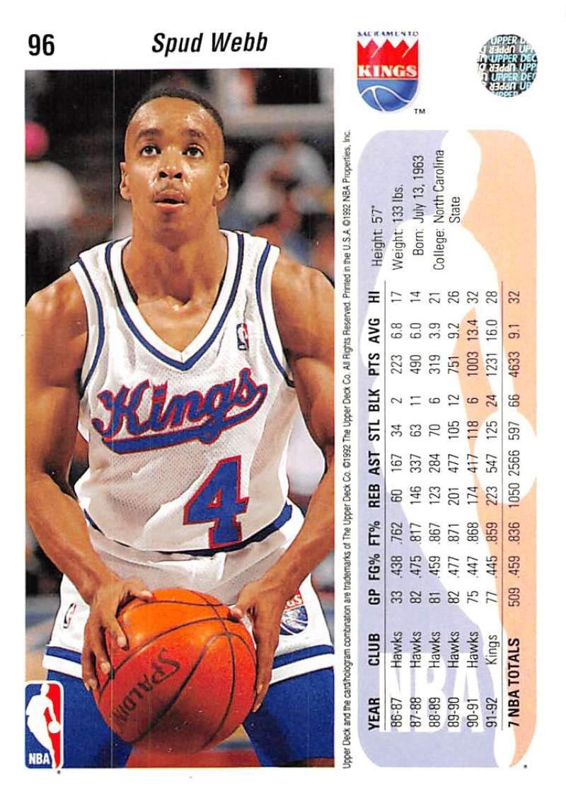 Spud Webb Height