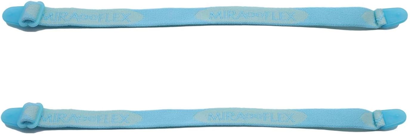 Amazon.com: Miraflex Medium Adjustable Elastic Head Strap (Light Blue ...