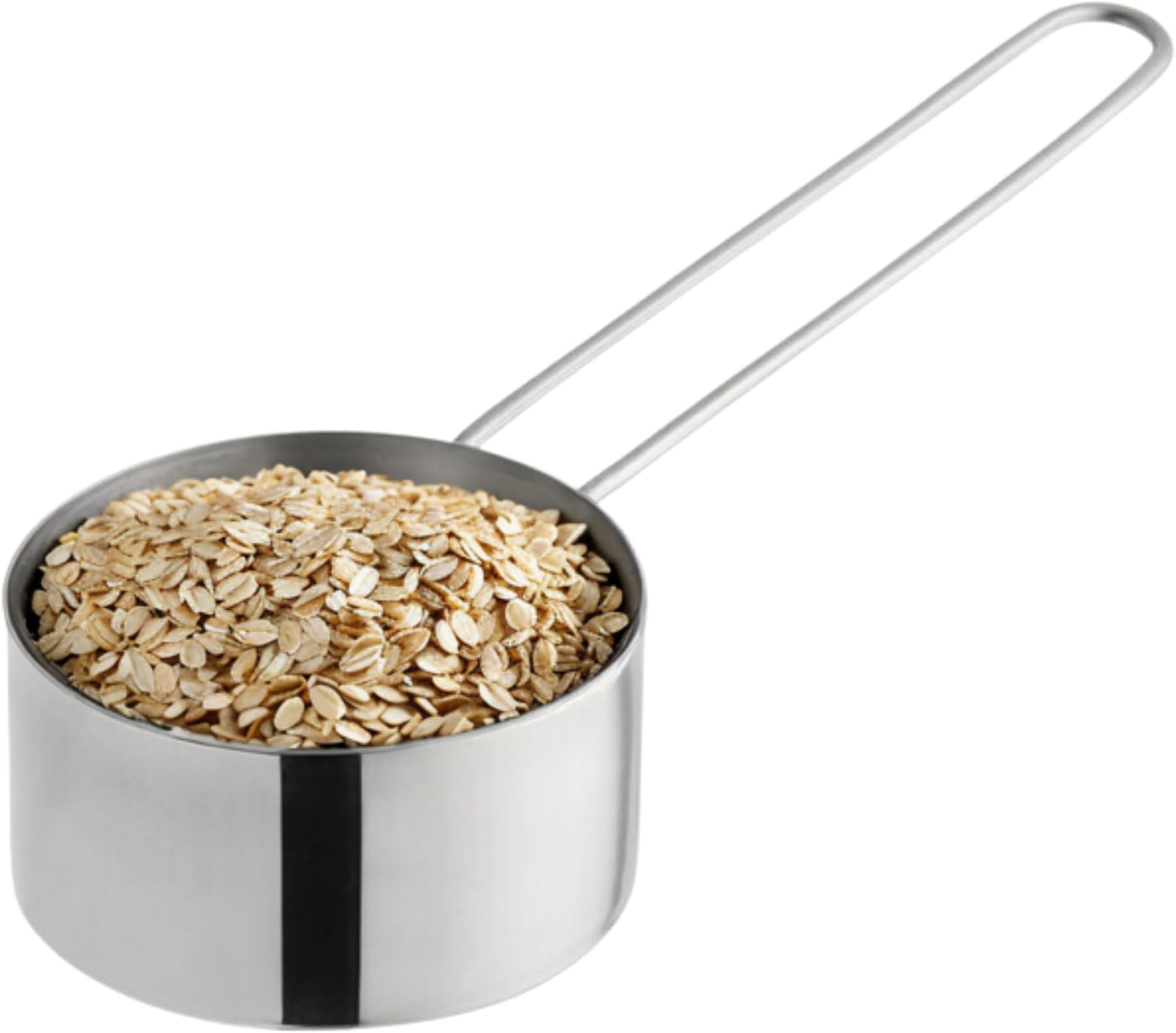 Amazon.com: 1 Cup Stainless Steel Measuring Cup, Long 6" Wire Loop ...