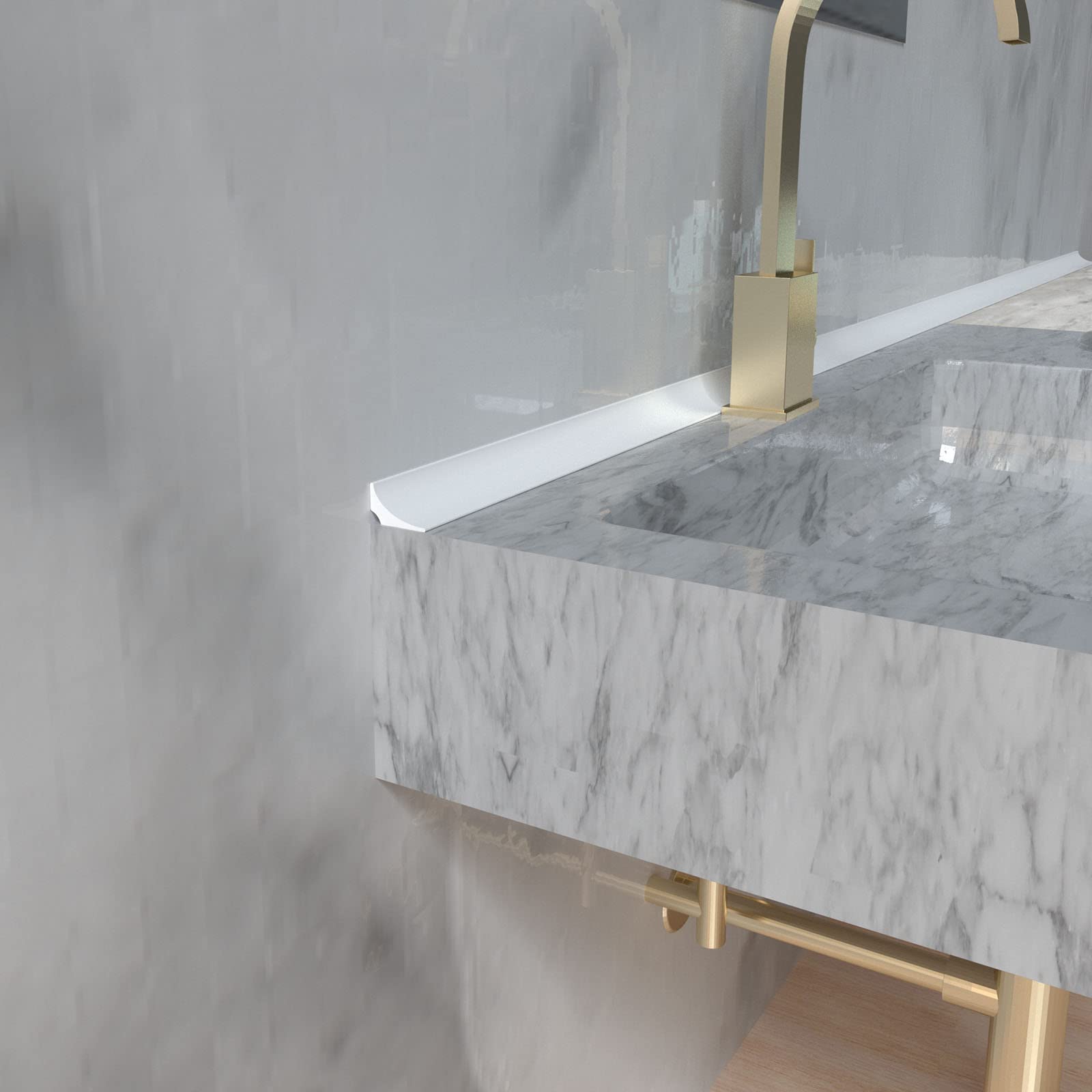 Snapklik.com : Duzzy Collapsible Shower Threshold Water Dam, Self ...