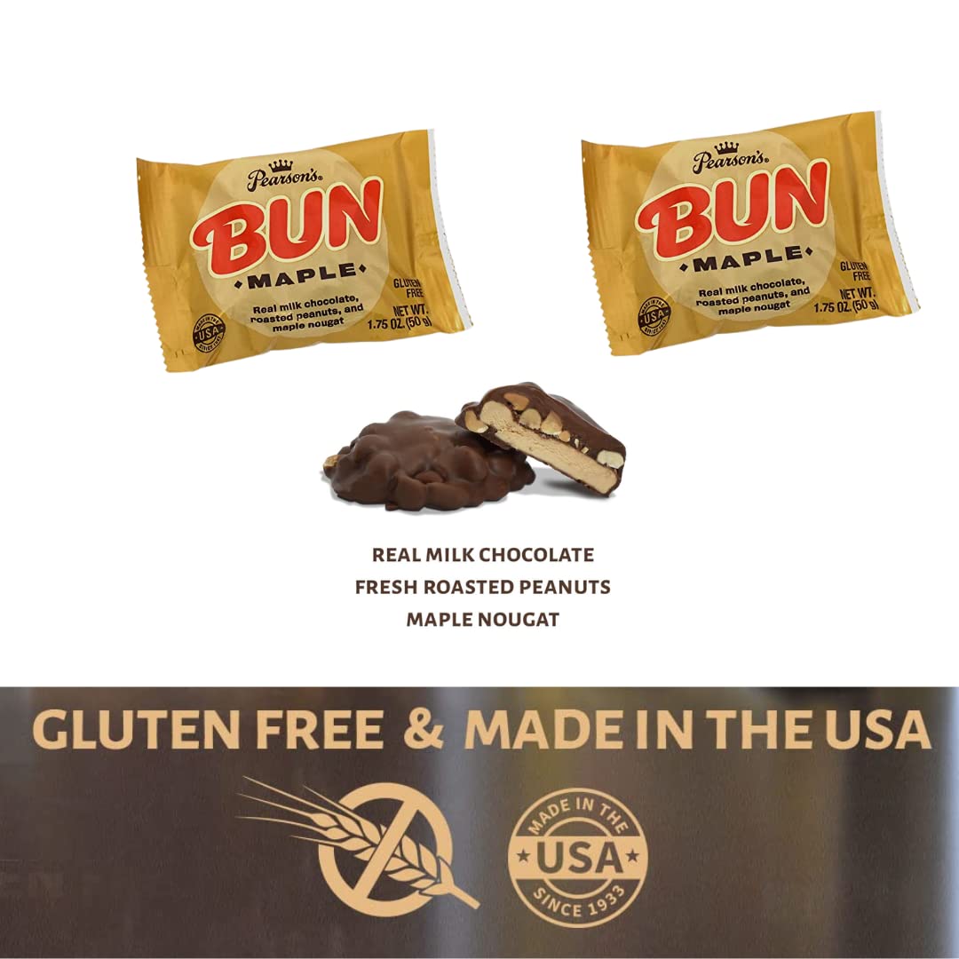Snapklik.com : Maple Bun Candy, Nut Goodies Cluster Bar, Vanilla Nougat ...
