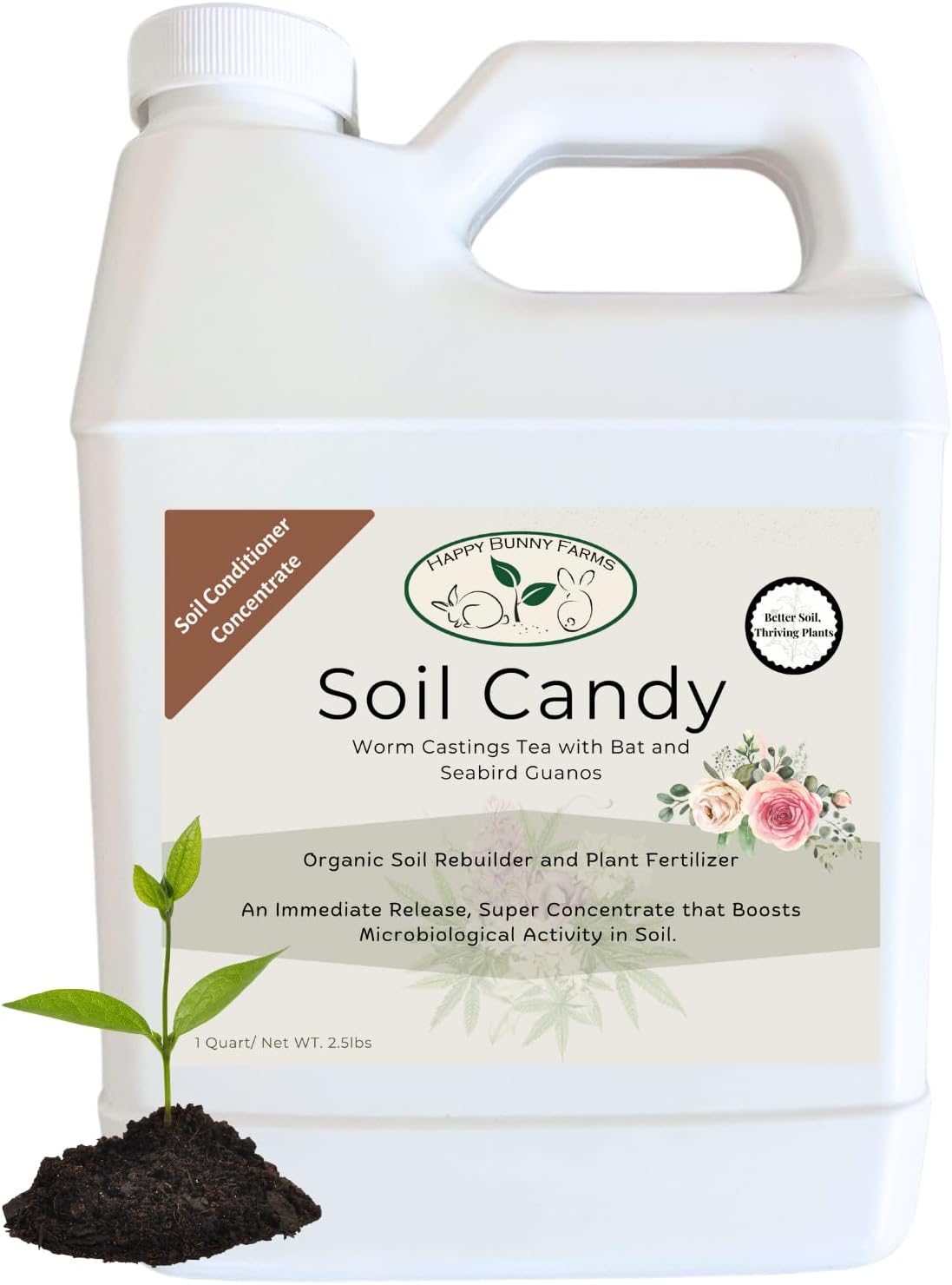 Amazon.com : Super Compost Tea_P (64 oz - 1/2 Gallon) Natural and ...