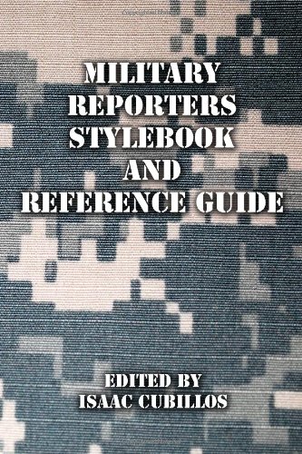 Amazon | Military Reporters Stylebook and Reference Guide | Cubillos ...