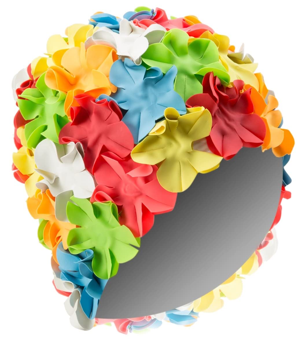Snapklik.com : Sporti Flower Swim Cap