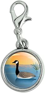 Amazon.com: GRAPHICS & MORE Canadian Goose Geese Swimming Canada ...