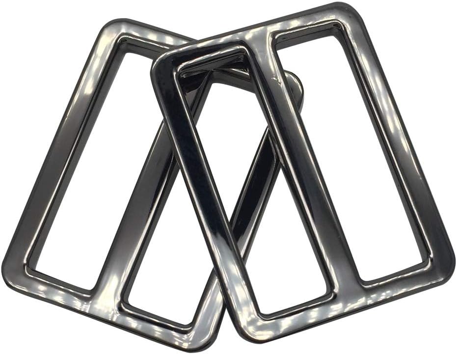 Amazon.com: ZLYY 10 Pcs 1.26inch Metal Tri-Glide Slides Buckles Kit ...