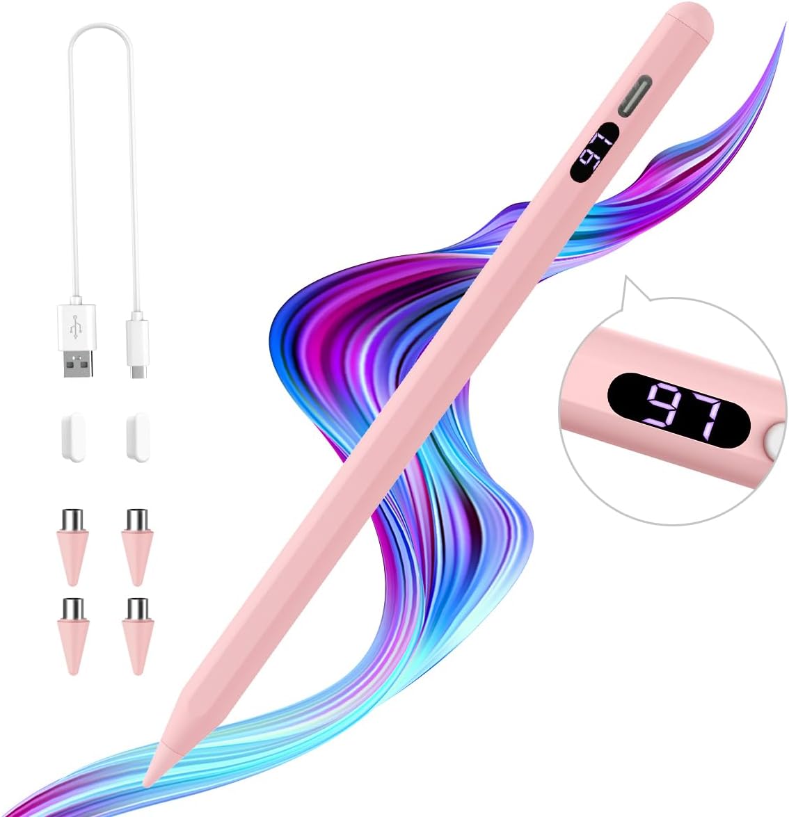 TiMOVO Stylus Pen for Touch Screens, Fast Charge Stylus Pen for Apple ...