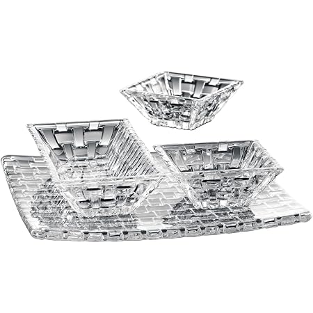 10.5 Inch Dinner Plates Nachtmann Bossa Nova Crystal Dinner Plates ...