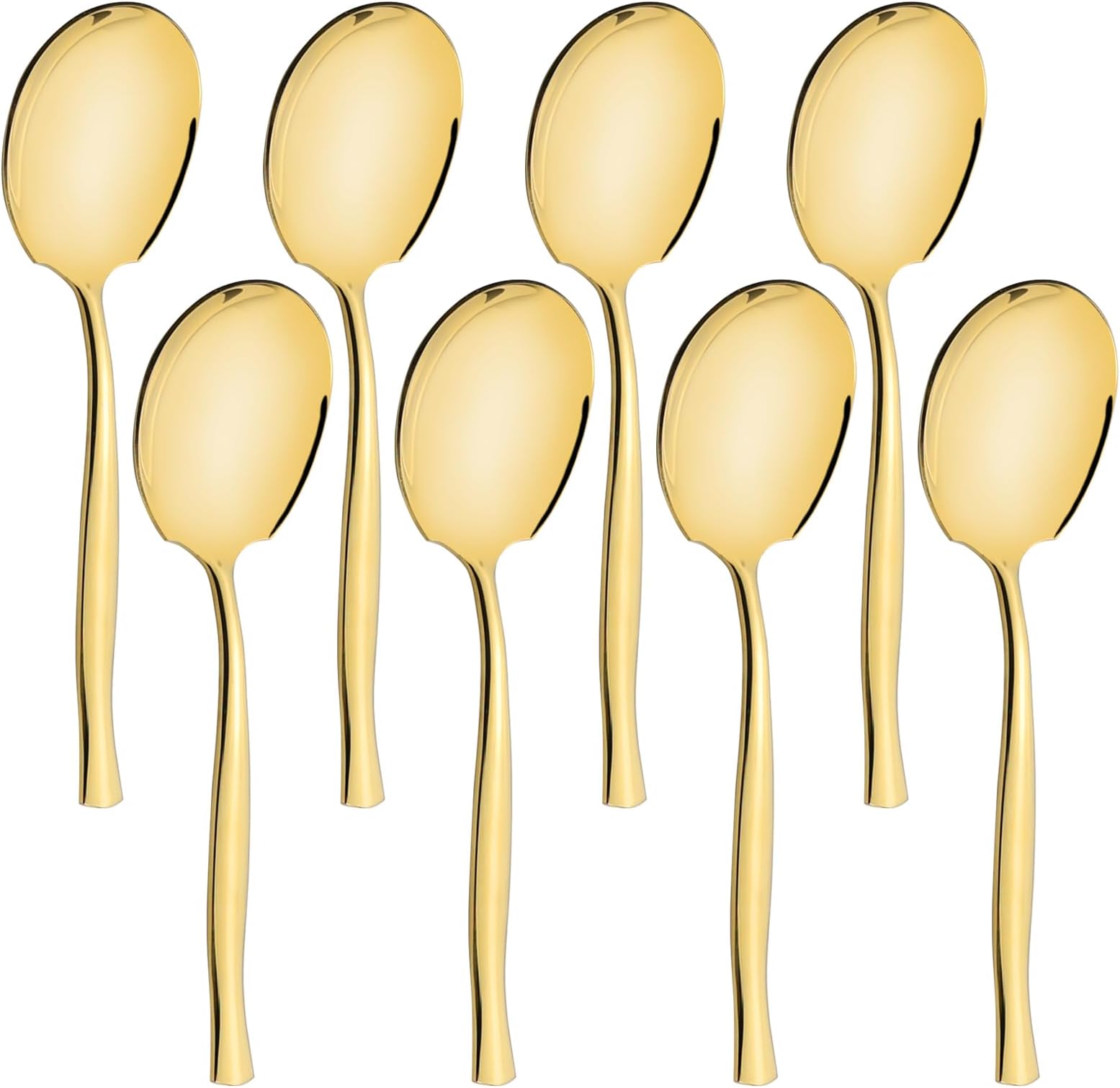 Amazon.com | ReaNea Stainless Steel Serving Set - 4 Pieces incl. 2 ...