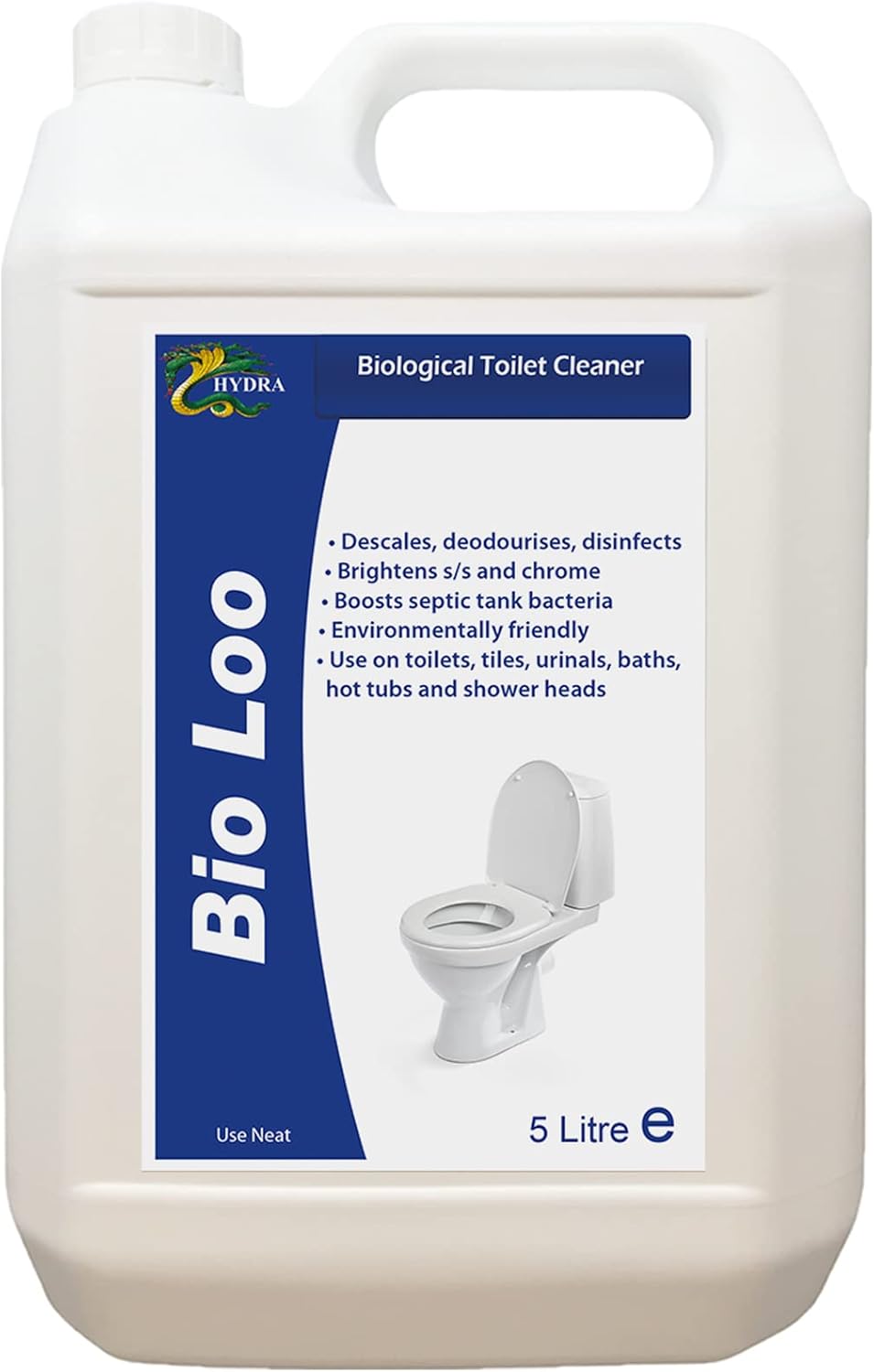 Hydra BIO LOO - Biological Toilet Cleaner | Super Powerful Bathroom ...