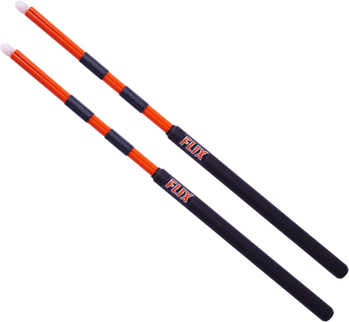 FLIX NYLON LIGHT RODS STICKS WITH TIPS Drum accessories Rods / Sticks ...