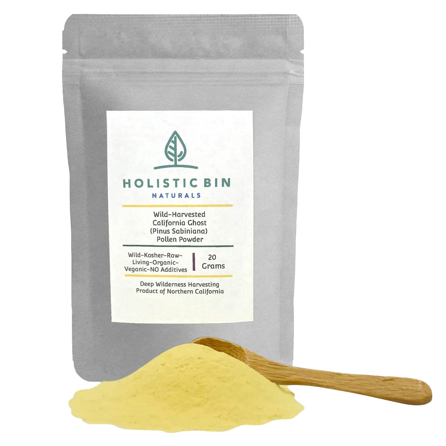 Buy Pine Powder ceutical Grade, Wild Harvested, Golden California Pine ...