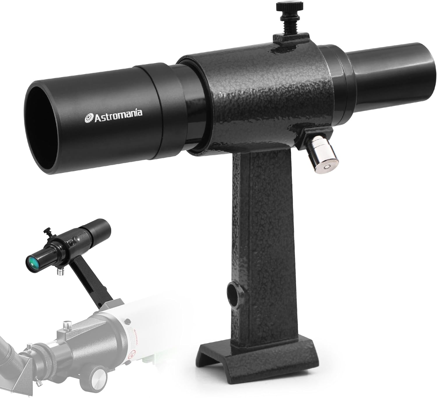 Amazon.co.jp: Astromania 6x30 ファインダースコープ、ブラック - 直立した反転しない画像を提供 : 家電＆カメラ