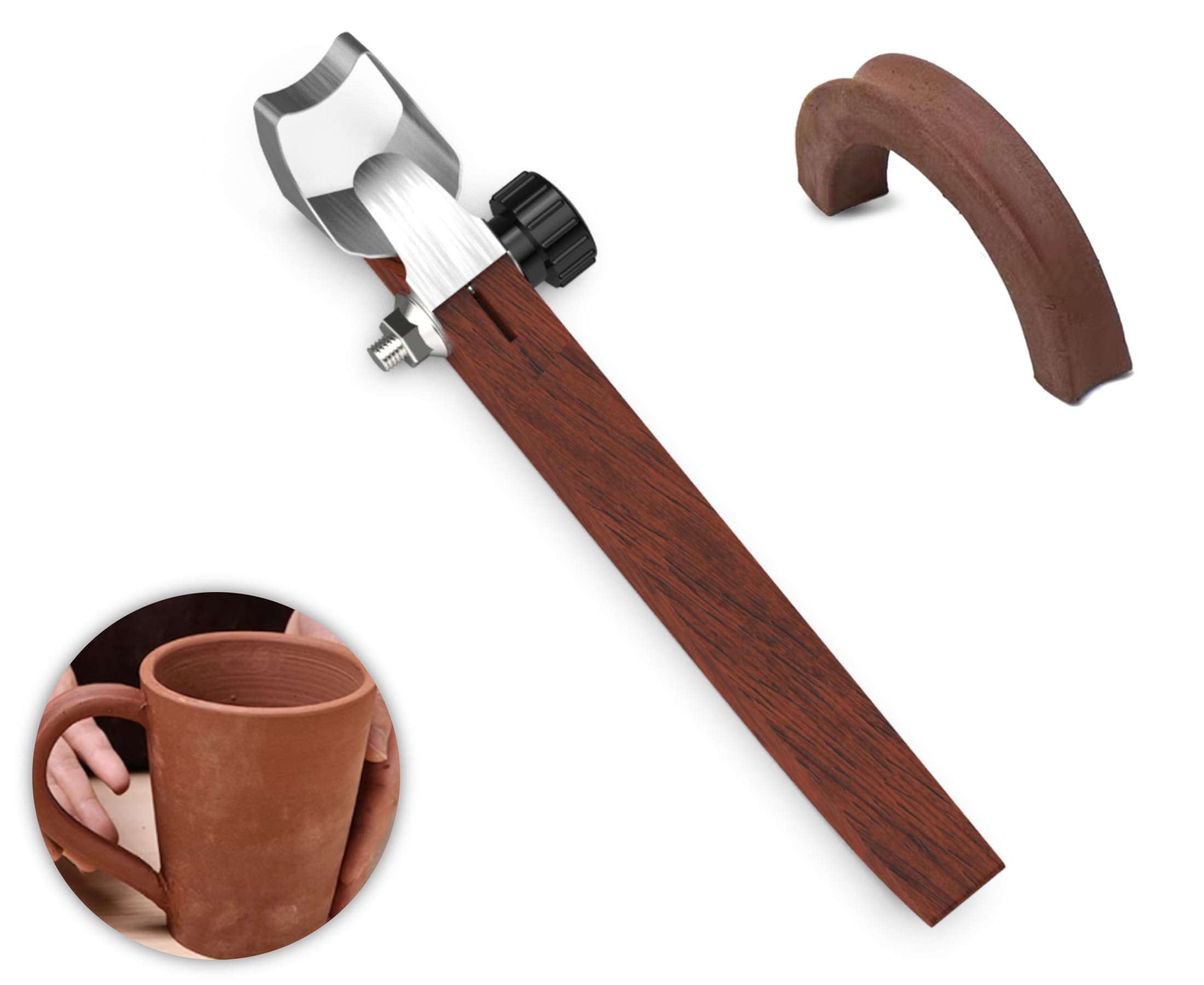 Snapklik.com : GEOCCI Pottery Handle Making Tool Pottery Carving Tools ...