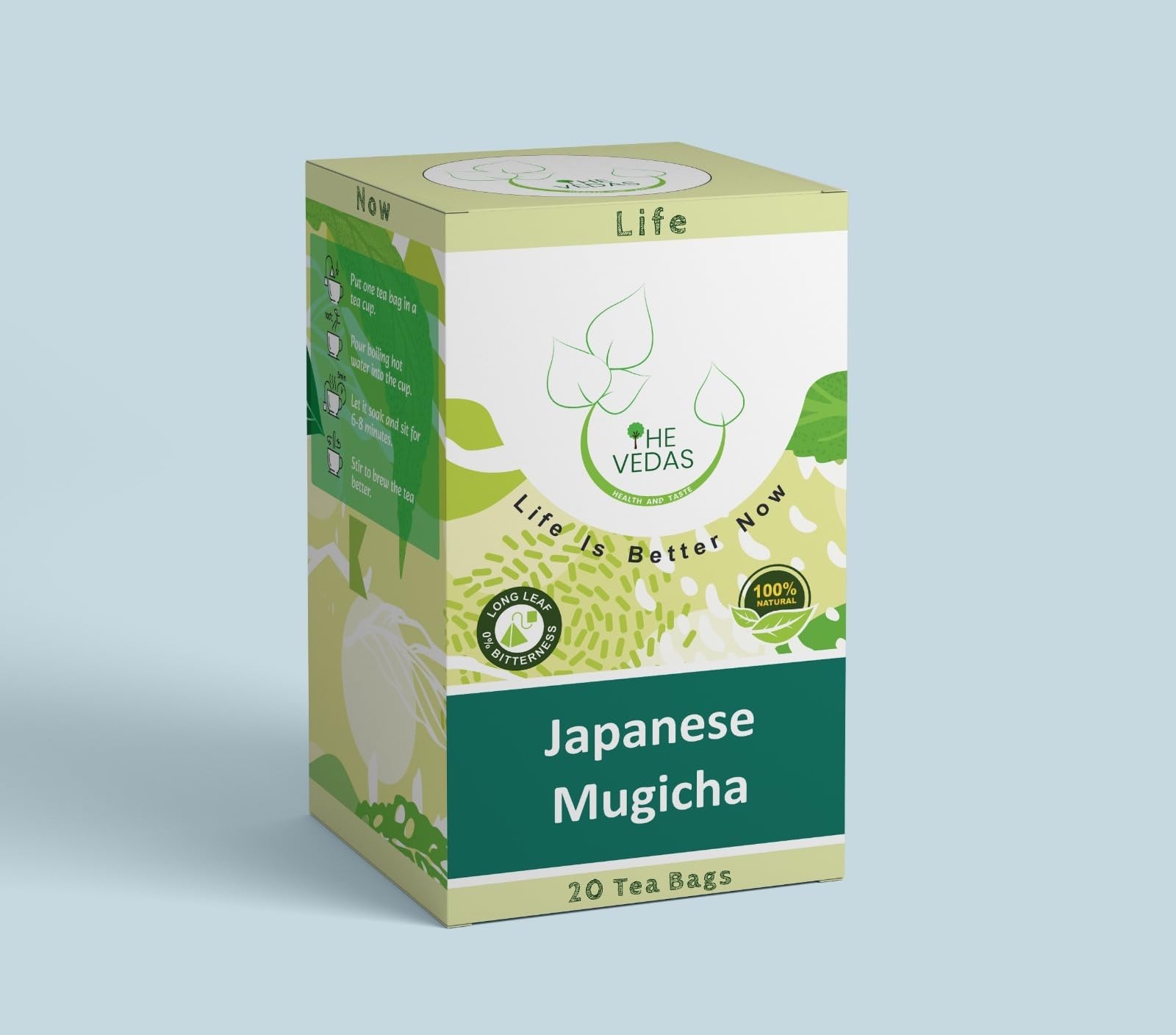 Amazon.com: The Vedas Japanese Mugicha Iced Barley Tea | Premium ...