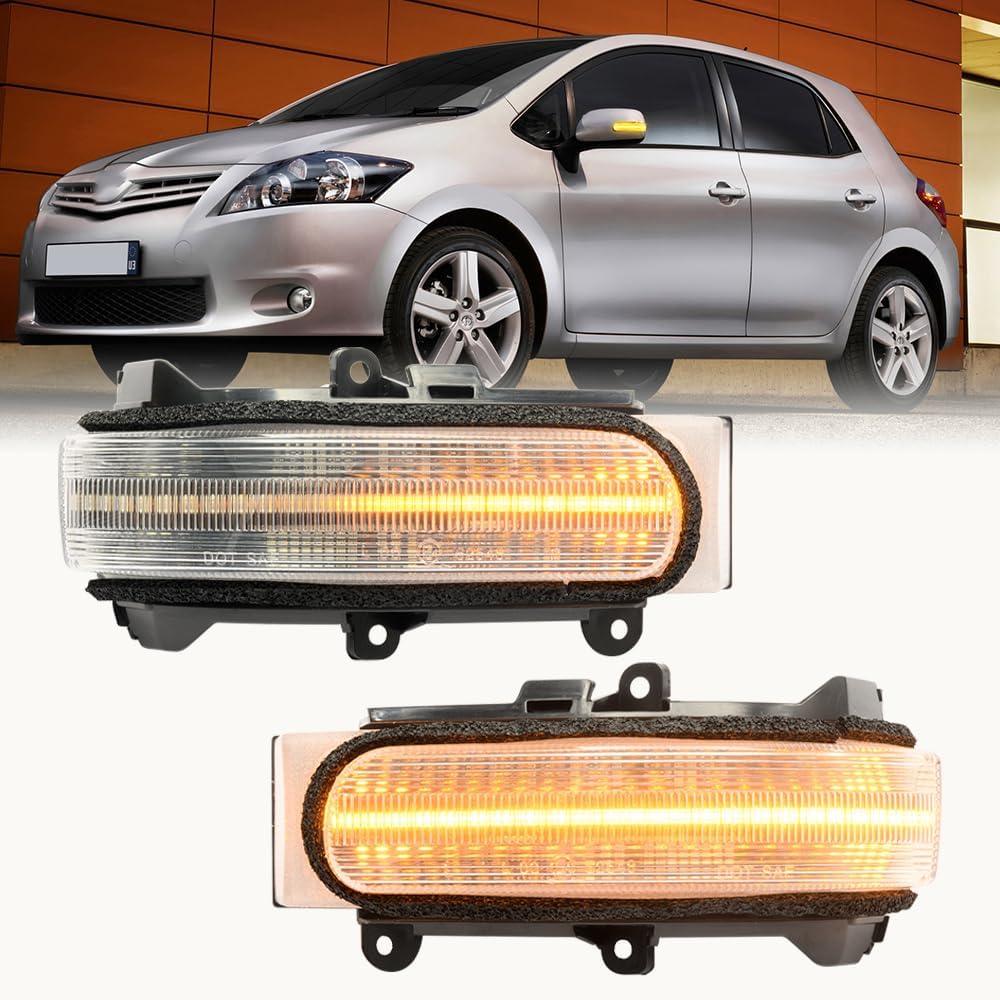 Amazon.com: nsautolighting Sequential LED Side Mirror Turn Signal Light ...
