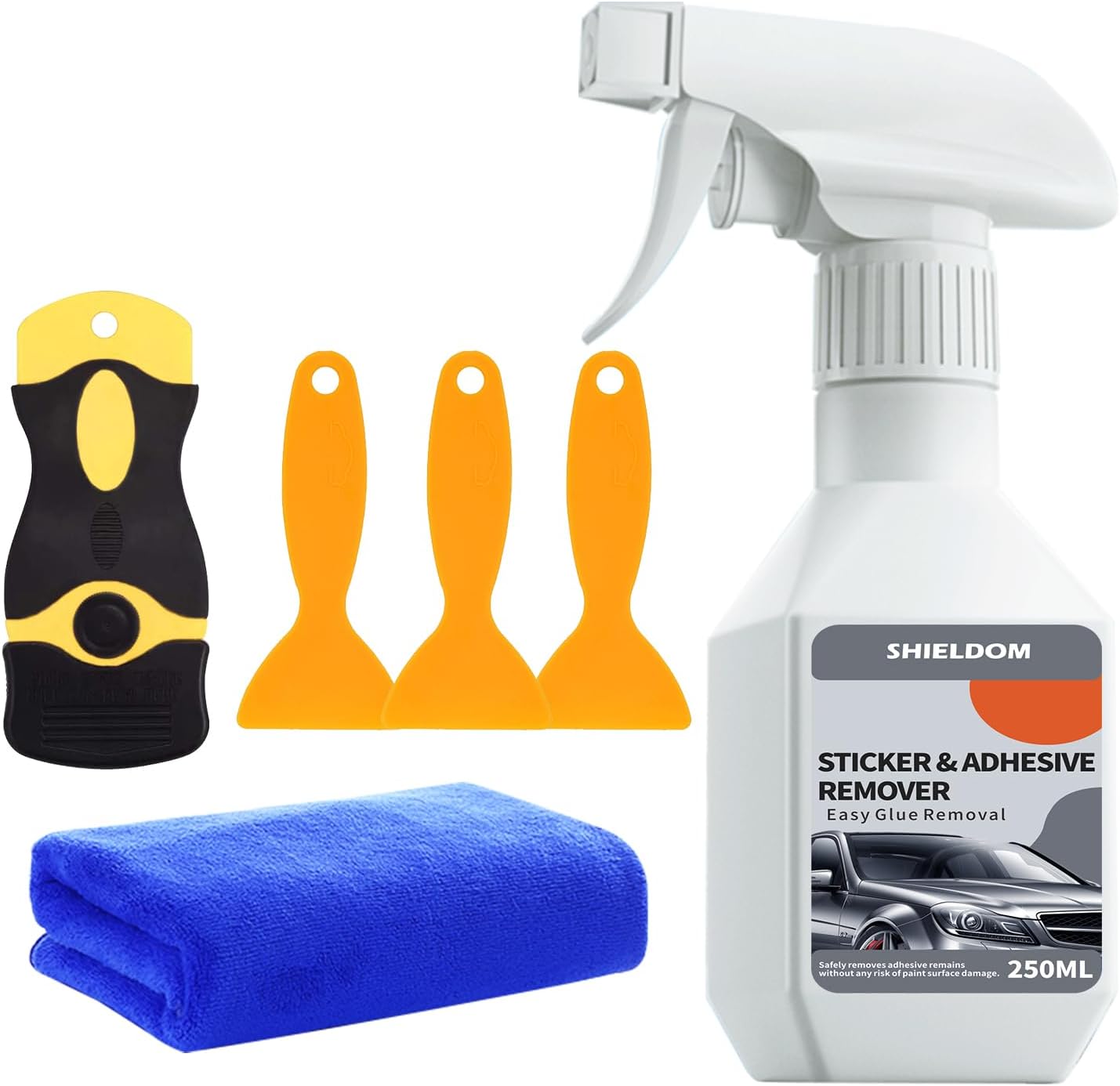 Amazon.com: SHIELDOM Adhesive Remover Sticker Removal Tape Remover Set ...