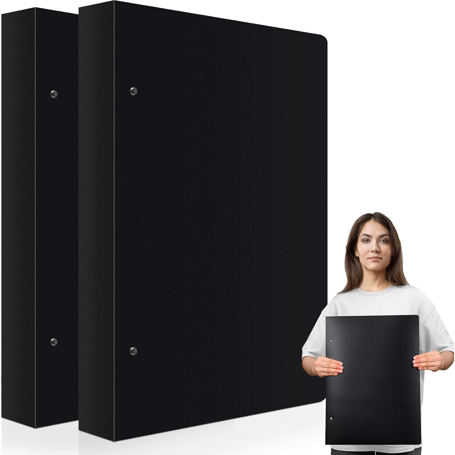 Amazon.com : Resholder 2 Pcs 3 Ring Binder 11"x17" Binder Poly Panel ...