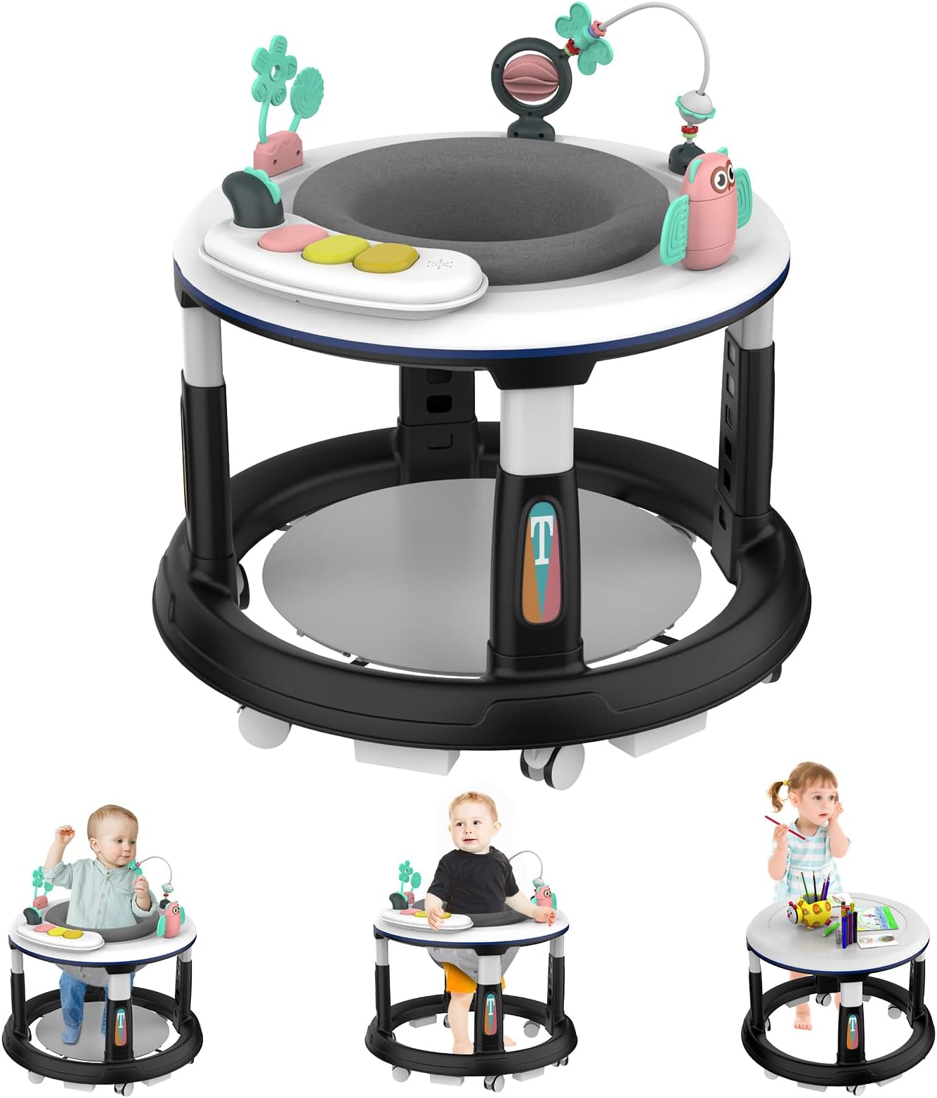 Amazon.com : Smart Steps Bounce N' Dance 4-in-1 Activity Center Walker ...