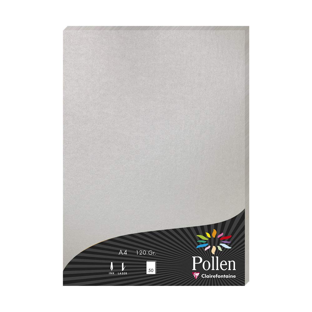 Clairefontaine - Ref 4199C - Pollen Coloured Paper (Pack of 50 Sheets ...