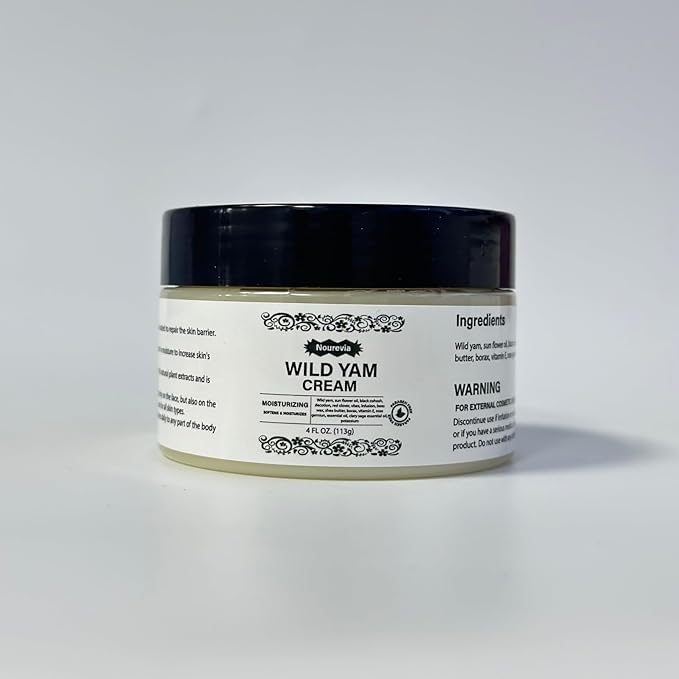 Amazon.com: Wild Yam Cream for Hormone Balance 4oz - Wild Yam ...