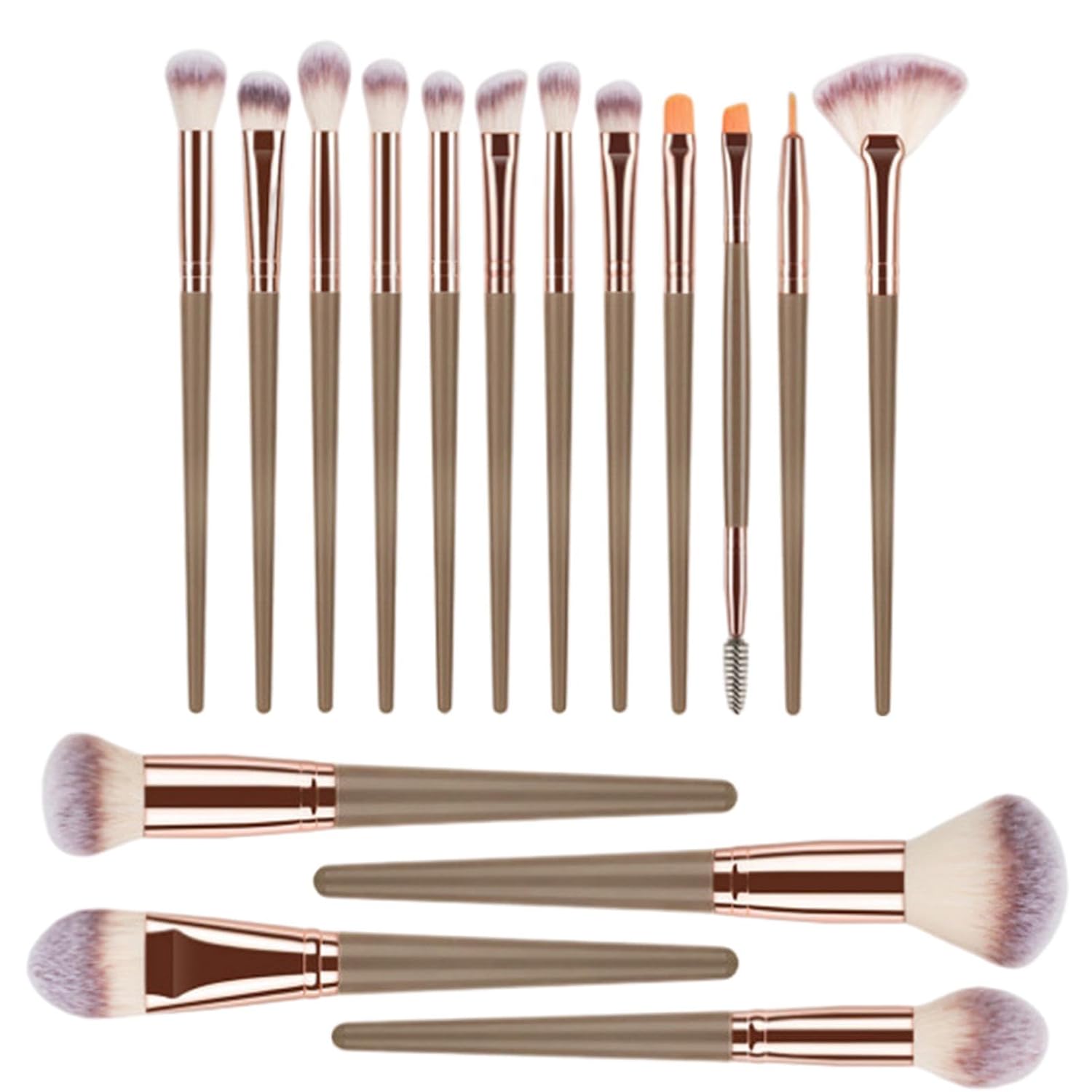 Divono 16-teiliges Pinselset Makeup,Make Up Brushes Set,Schminkpinsel ...