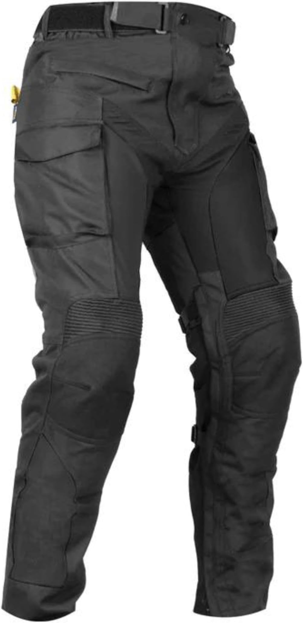 Rynox Unisex Stealth Air Pro Mid Rise Regular Pants - Motorcycle Riding ...