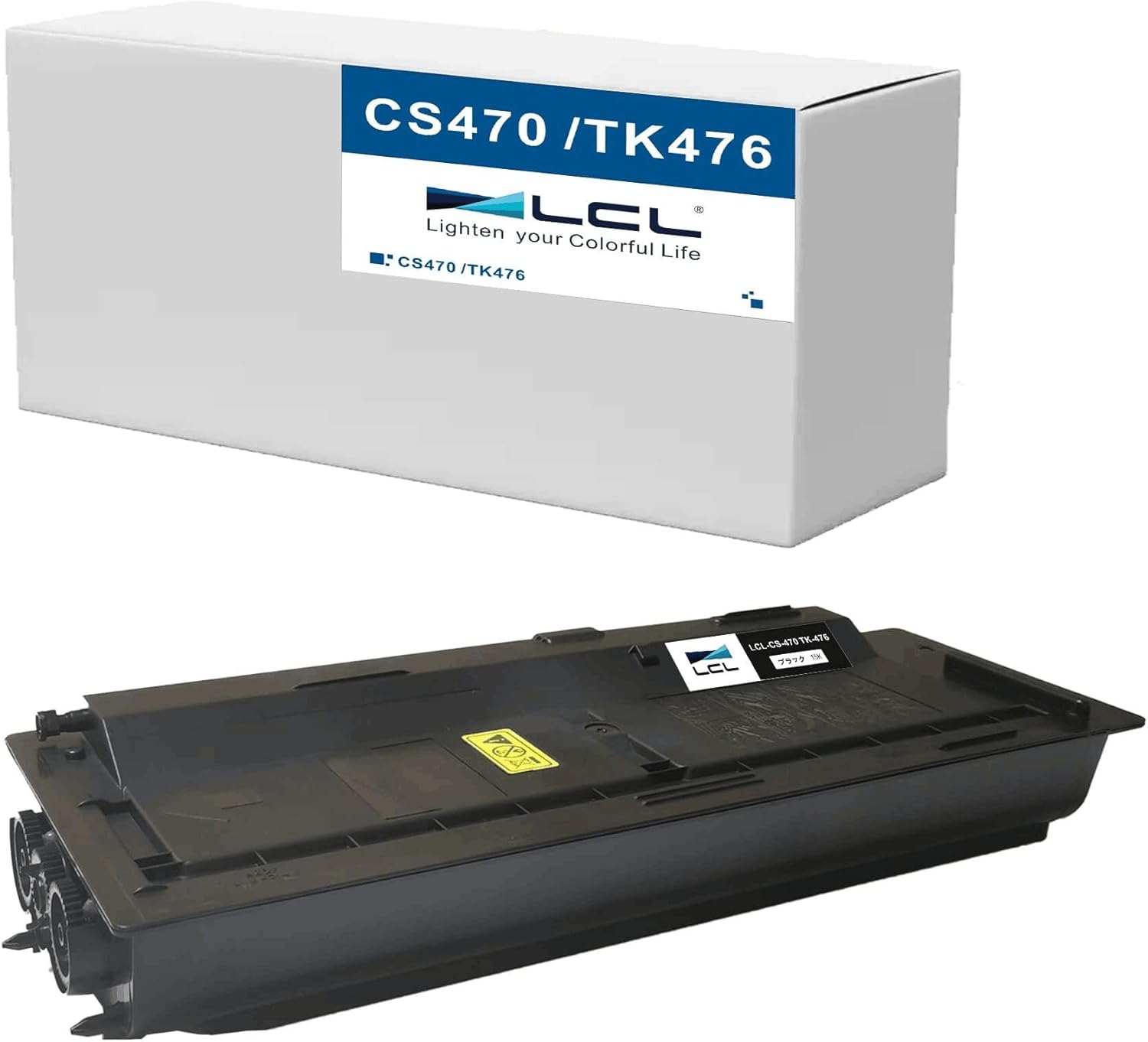 Amazon.co.jp: LCL Kyocera用 京セラ用 CS-470 CS470 TK-476 TK476 大容量 (1パック ...
