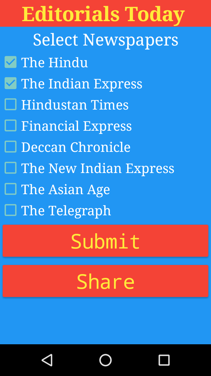 Editorials Today - App on Amazon Appstore