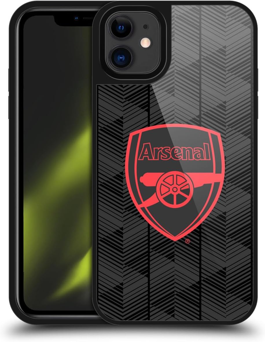 Amazon.com: Head Case Designs Officially Licensed Arsenal FC Black ...