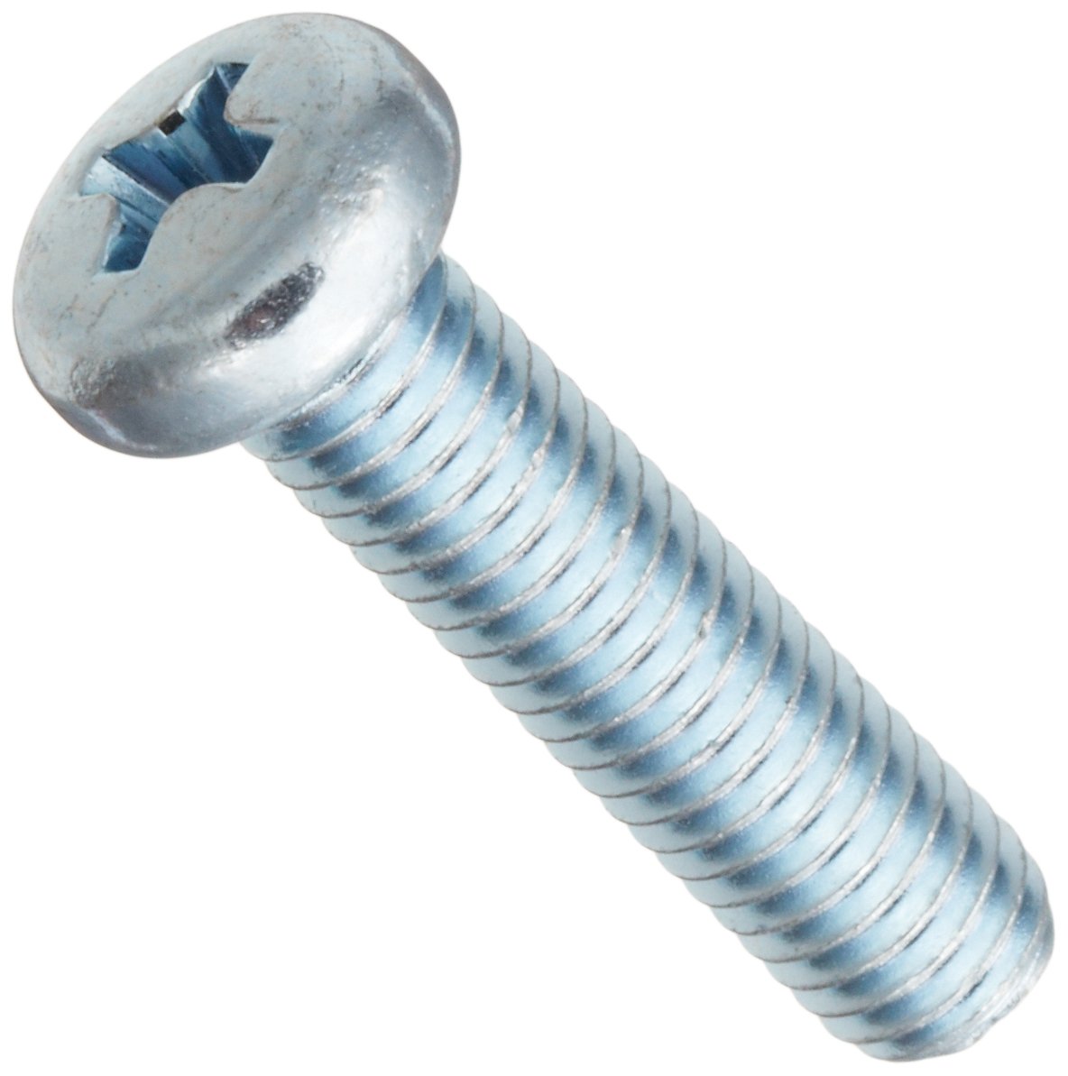 Small Parts FSCM520JISSZ Steel Pan Head Machine Screw, Zinc Plated, JIS ...