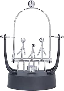 Amazon.com: Natudeco Perpetual Motion Desk Toy Noiseless Swinging Desk ...