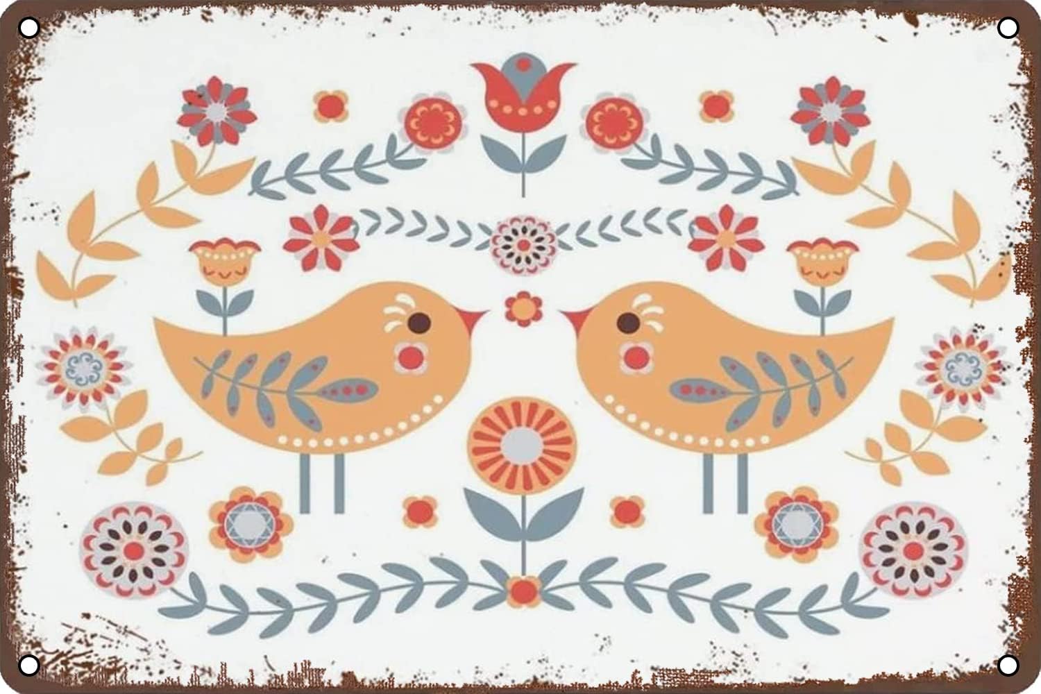 Amazon.com: NAMEY Fika Definition, Scandi Style Folk Art Print, Nordic ...