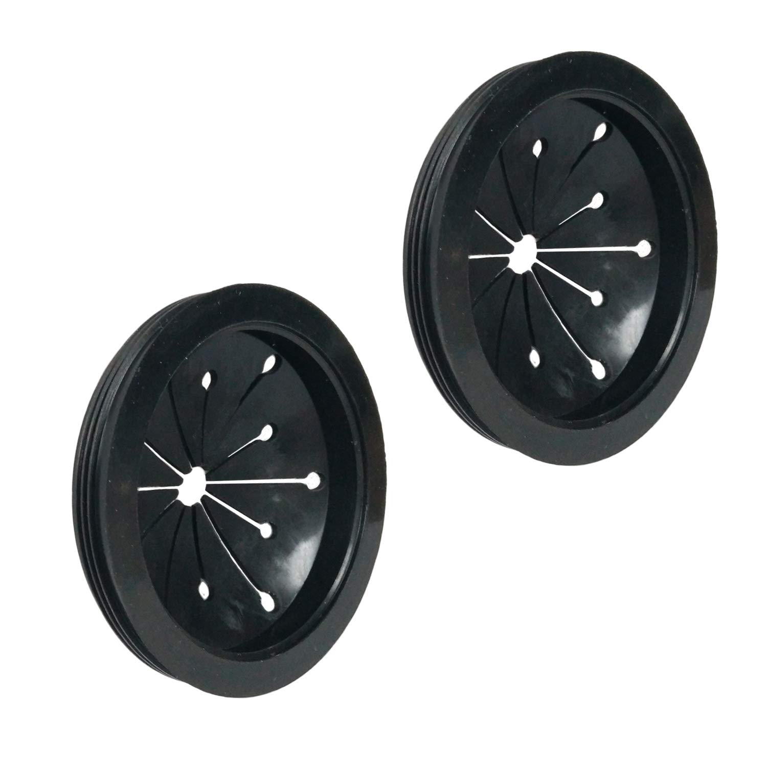 2 Pack Rubber Garbage Disposal Splash Guard Sink Baffle Disposal ...